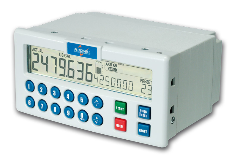 Fluidwell N410 DIN Panel mount - Batch controller